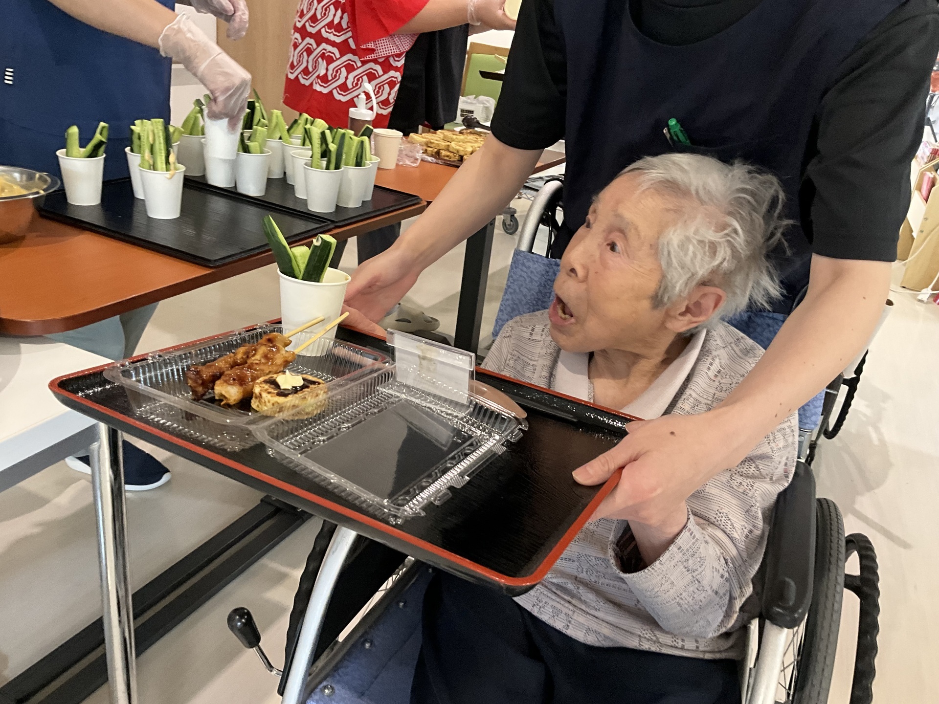 ～夏祭り・バイキング～前編: ショートステイ好摩びより